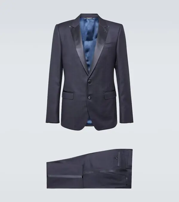 Dolce & Gabbana Wool And Silk-blend Suit