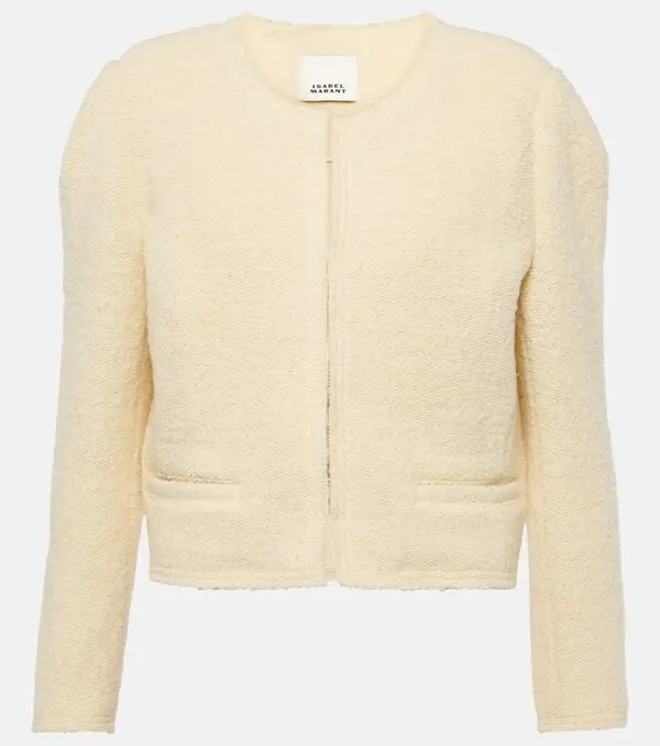Isabel Marant Étoile Pully Wool-blend Jacket - Beige