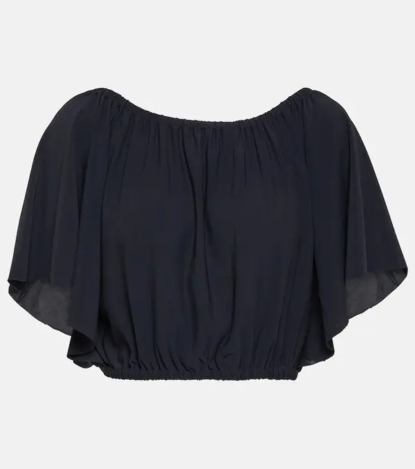 ERES Solal Crop Top - Black