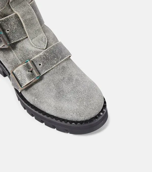 VIVIENNE WESTWOOD Cut-out Leather Ankle Boots