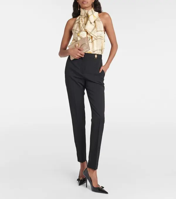 Versace Bow-detail Top