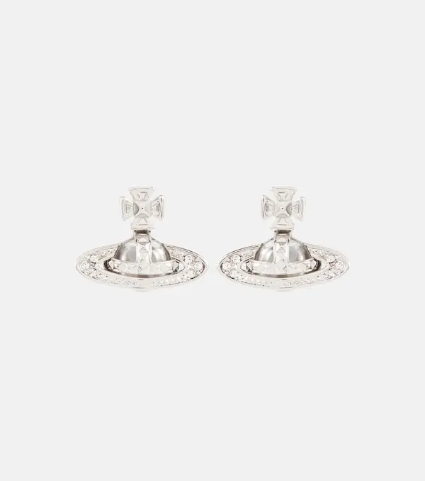 VIVIENNE WESTWOOD Pina Bas Relief Earrings - Silver