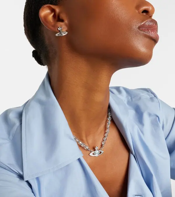 VIVIENNE WESTWOOD Pina Bas Relief Earrings