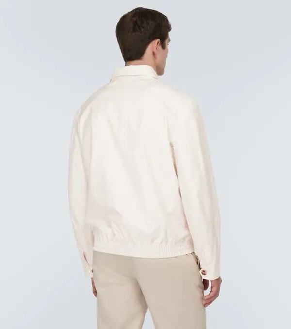 Brunello Cucinelli Cotton-blend Gabardine Blouson Jacket