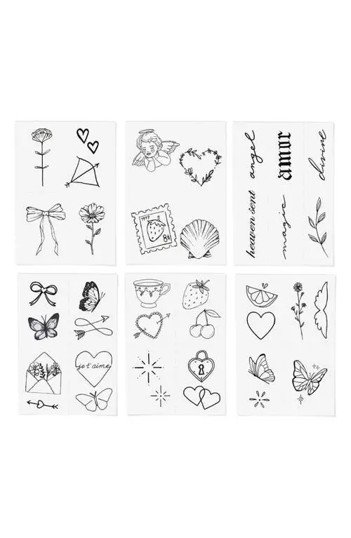INKED BY DANI Heaven Sent Temporary Tattoo Pack