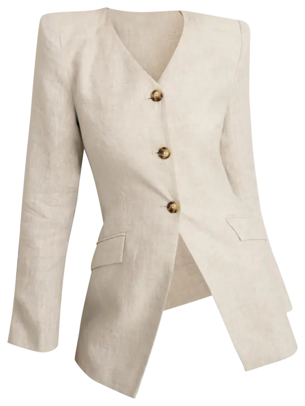 REFORMATION Larsen Linen Jacket