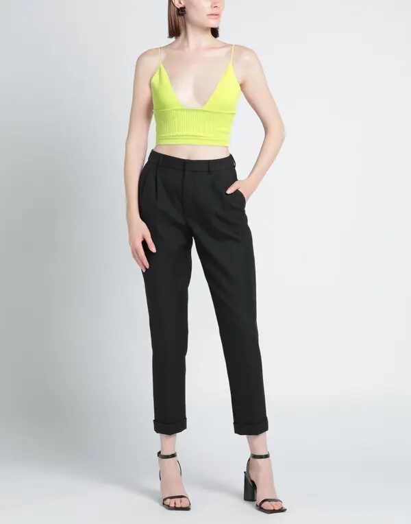Dsquared2 Knit Crop Top - Green