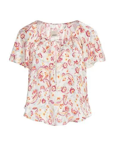 Isabel Marant Étoile Ruched Viscose And Silk Blend Top