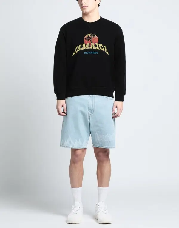Dsquared2 Cotton Sweatshirt - Black