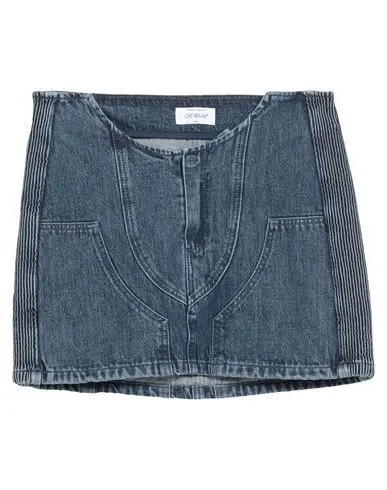 OFF-WHITE™ Flared Denim Skirt