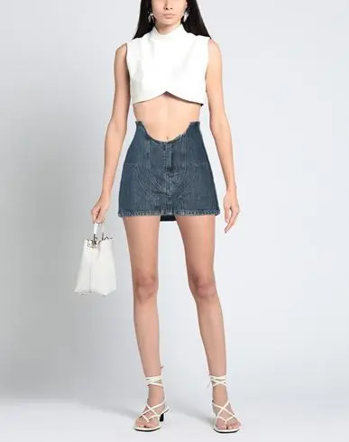OFF-WHITE™ Flared Denim Skirt