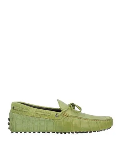 TOD'S Leather Loafers - Green