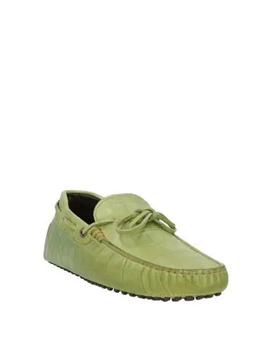 TOD'S Leather Loafers - Green