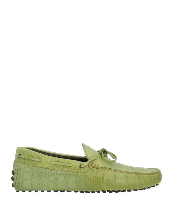 TOD'S Leather Loafers - Green