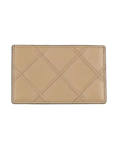 Tory Burch Document Holder Leather - Beige