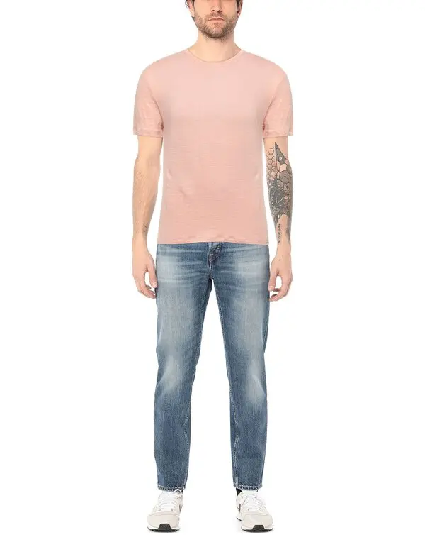 Sandro T-shirt Size Linen - Blush