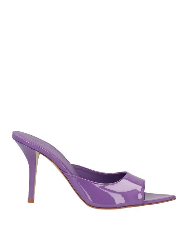 GIA BORGHINI Leather Pointed Toe Sandals