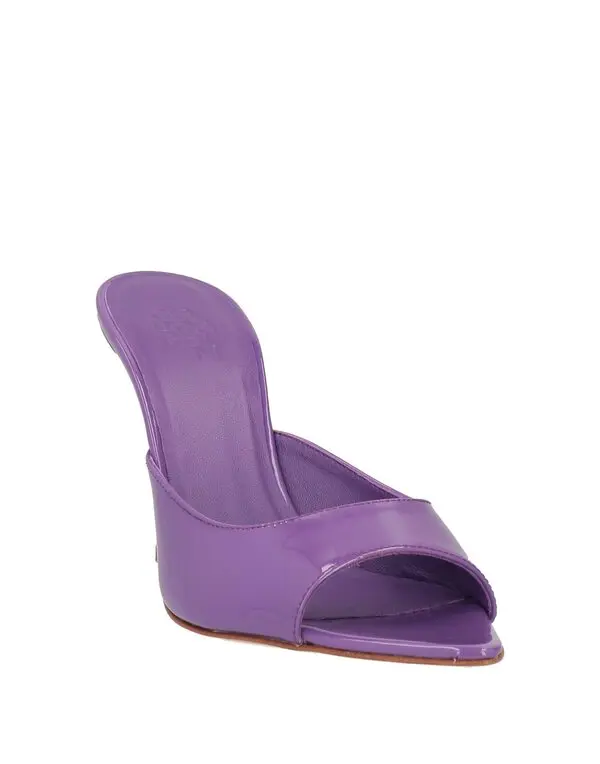 GIA BORGHINI Leather Pointed Toe Sandals
