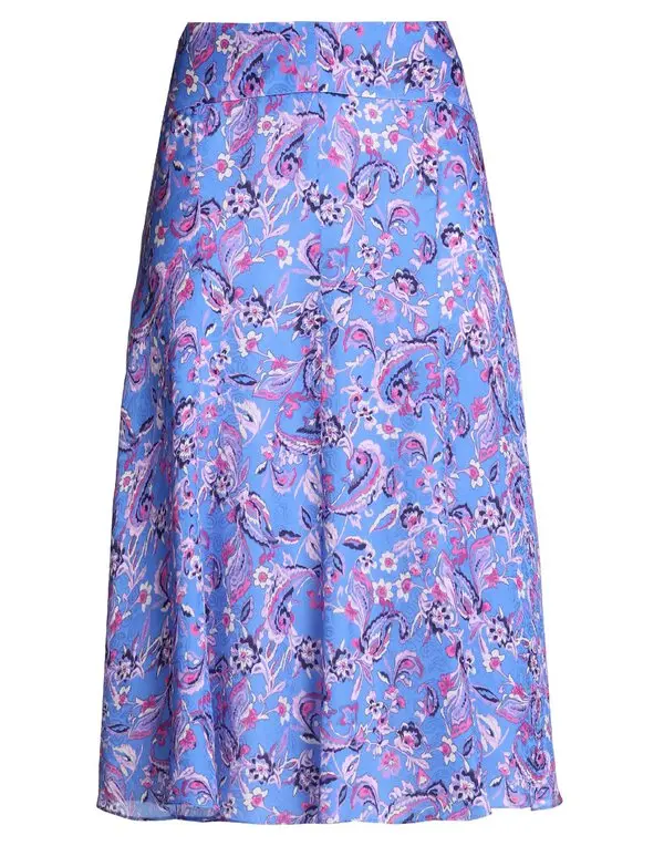 Isabel Marant Étoile Midi Skirt In Viscose And Silk