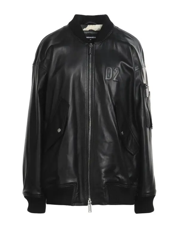 Dsquared2 Ovine Leather Jacket
