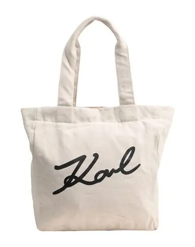 Karl Lagerfeld Cotton Gabardine Tote