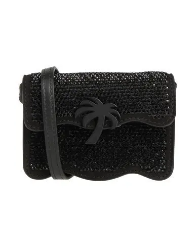 Palm Angels Cross-body Bag With Appliqués - Black