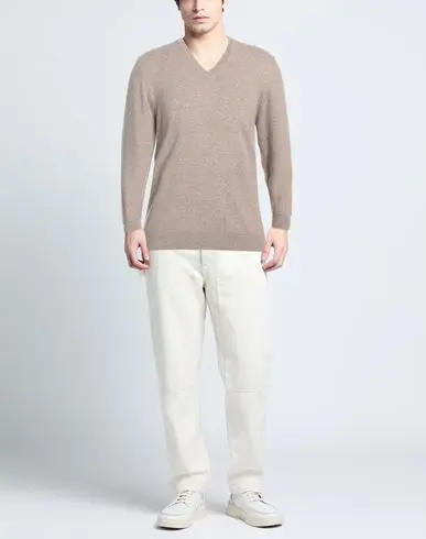 CRUCIANI Sweater In Cashmere - Beige
