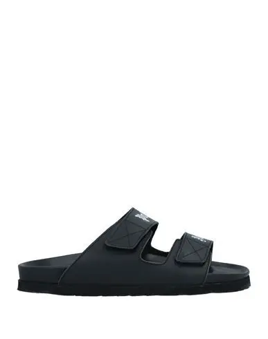 Palm Angels Leather Sandals - Black
