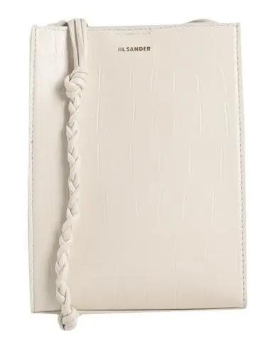 JIL SANDER Calfskin Crossbody Pouch - Off White