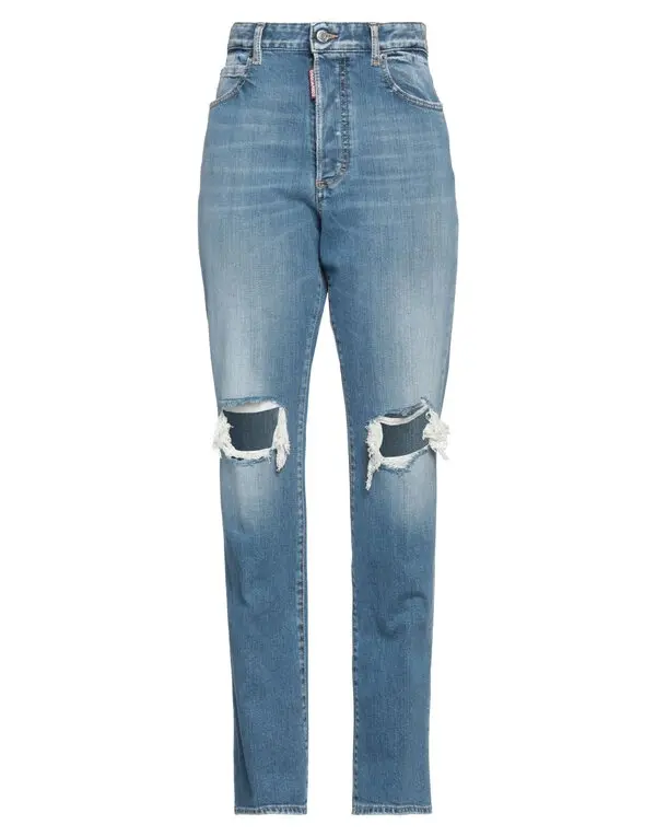 Dsquared2 Mom Jeans With Distressed Details