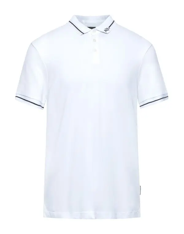 Armani Exchange Polo Shirt Size Cotton - White