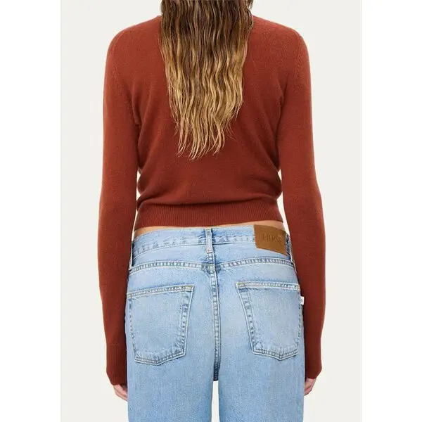 Eterne Francis Cashmere Sweater - Rust