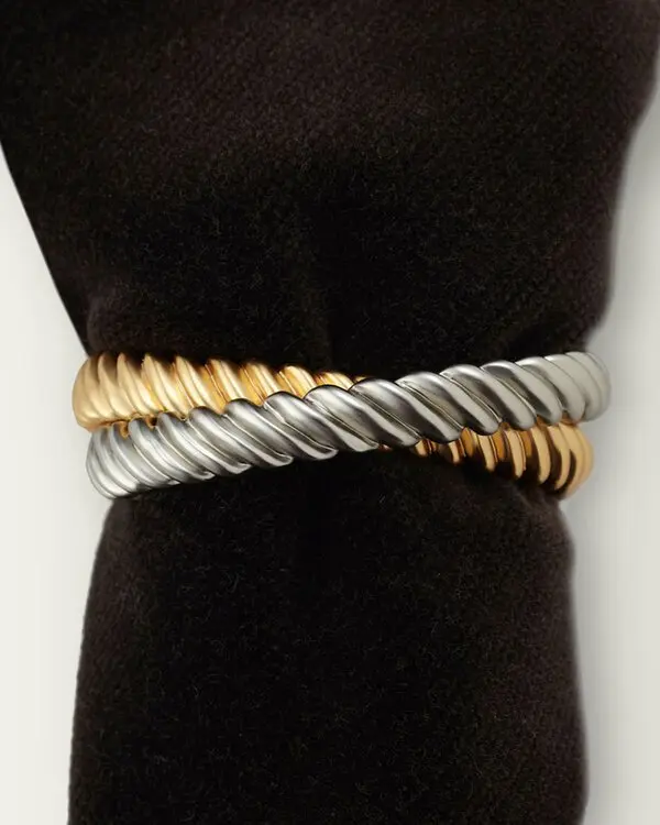 L'Objet Deco Twist Napkin Rings Jewels, Set Of 4 - One-color