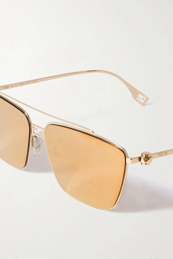 Fendi Baguette Square-frame Sunglasses
