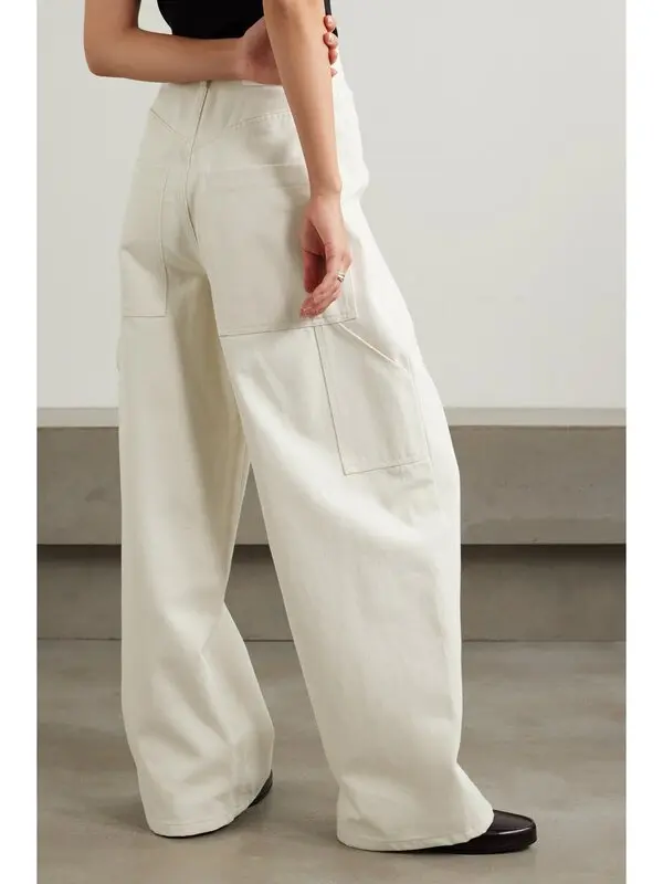 Max Mara Segnale High-rise Wide-leg Jeans