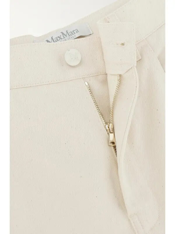 Max Mara Segnale High-rise Wide-leg Jeans