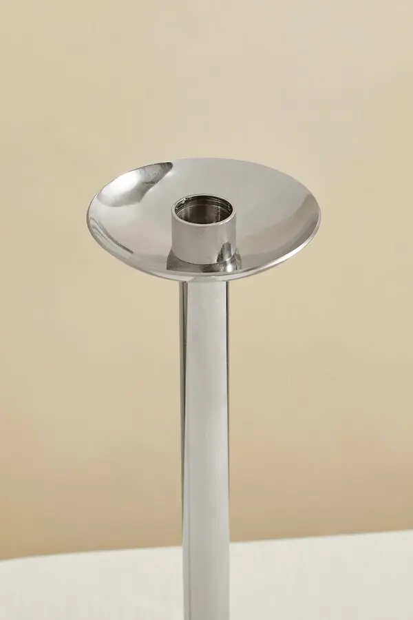 LOUISE ROE Champagne Stainless Steel Candle Holder