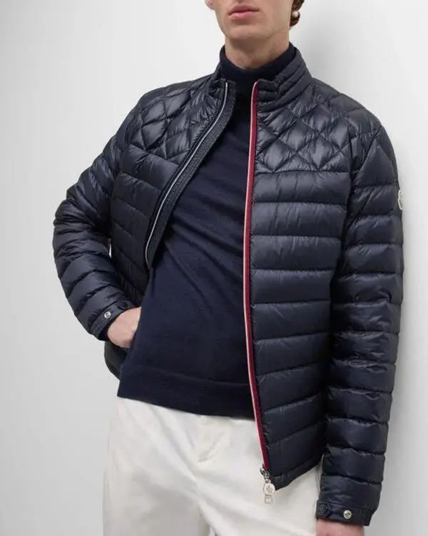 Moncler Benamou Puffer Jacket - Blue