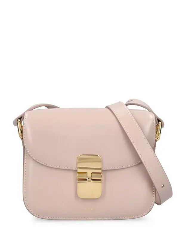 A.p.c. Mini Grace Smooth Leather Bag