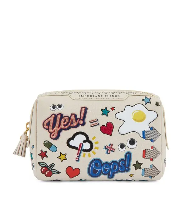ANYA HINDMARCH Leather Important Things Pouch