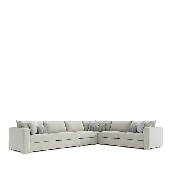 BERNHARDT Helena 4 Piece Sectional - - Grey