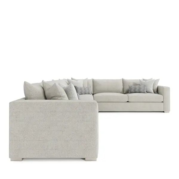 BERNHARDT Helena 4 Piece Sectional - - Grey