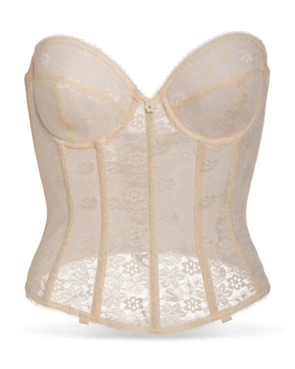 DOMINIQUE INTIMATES Hannah Pushup Corset - Ivory