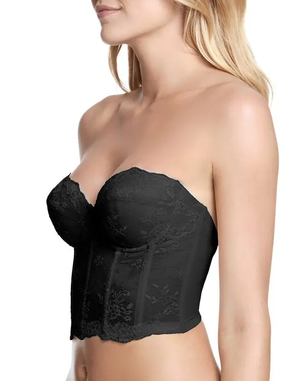 DOMINIQUE INTIMATES Taylor Low Back Bustier - Black