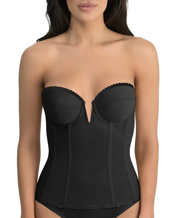 DOMINIQUE INTIMATES V Wire Corset - Black