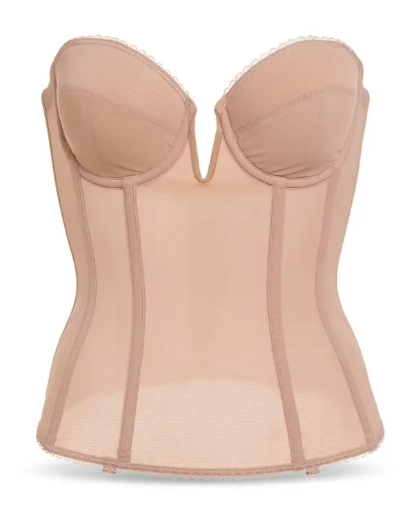 DOMINIQUE INTIMATES V Wire Corset - Light Brown