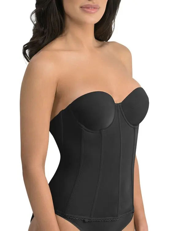 DOMINIQUE INTIMATES Brianna Strapless Corset - Black
