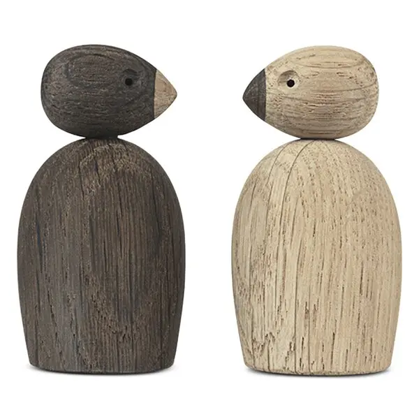 KAY BOJESEN Oak Sparrows, Set Of 2