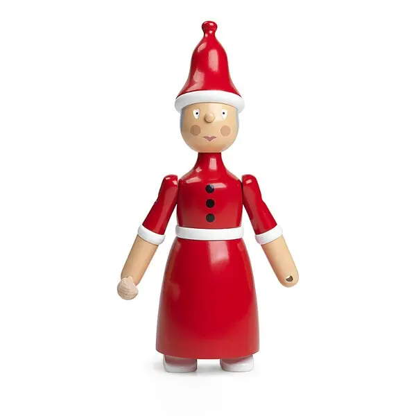 KAY BOJESEN Mrs. Claus Figurine - Red