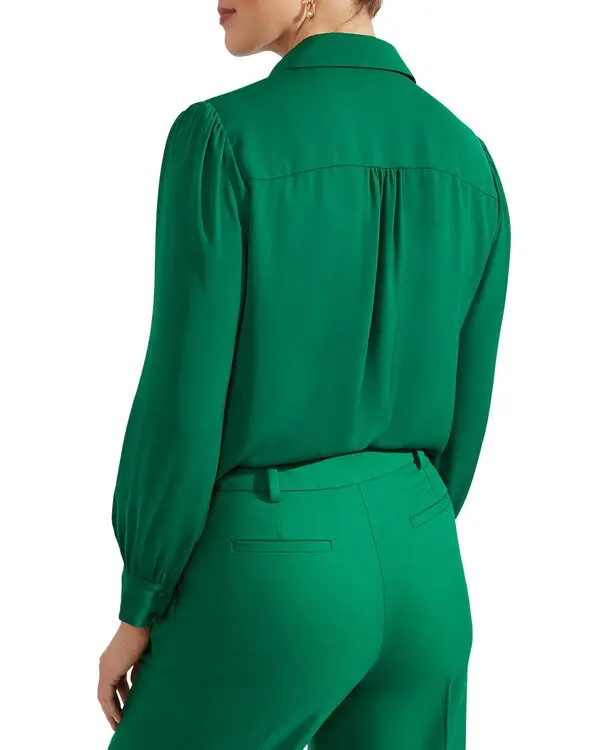 HOBBS LONDON Caitlyn Shirt - Green